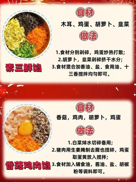 素馅饺子怎么做_素馅饺子配方大全-第1张图片-山城妙识