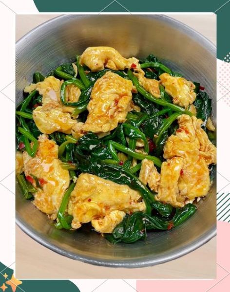 鸡蛋炒菠菜怎么做_菠菜炒鸡蛋先炒哪个-第1张图片-山城妙识 鸡蛋炒菠菜怎么做_菠菜炒鸡蛋先炒哪个-第1张图片-山城妙识