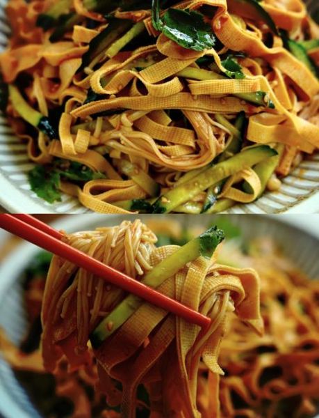 凉拌金针菇豆腐皮怎么做_凉拌金针菇豆腐皮热量高吗-第1张图片-山城妙识