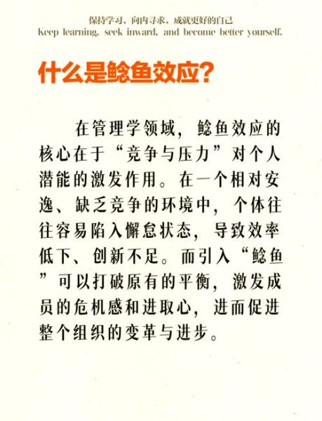 鲶鱼效应有多可怕_如何避免职场内卷-第2张图片-山城妙识