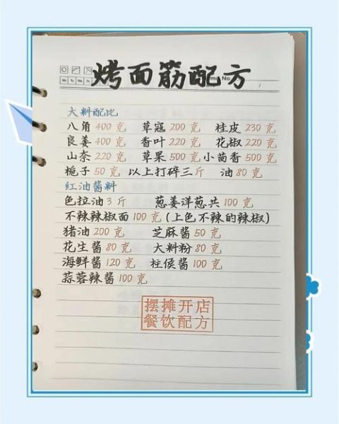 正宗烤面筋的调料配方_如何调出街头香味-第1张图片-山城妙识