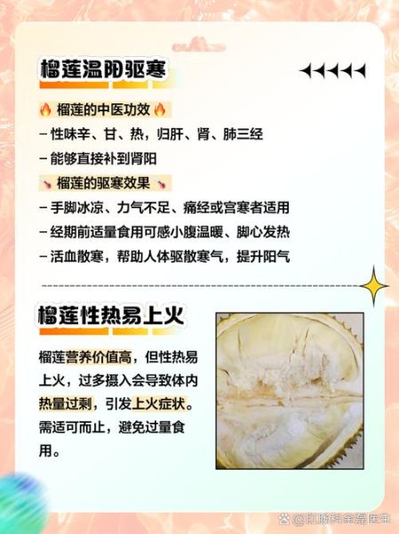 榴莲的功效与作用禁忌_吃榴莲会上火吗-第1张图片-山城妙识