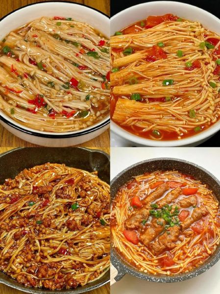 爆炒金针菇怎么做好吃_金针菇家常做法步骤-第2张图片-山城妙识