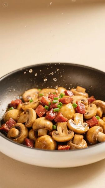 口蘑菇炒肉怎么做_口蘑菇炒肉的家常做法-第1张图片-山城妙识 口蘑菇炒肉怎么做_口蘑菇炒肉的家常做法-第1张图片-山城妙识