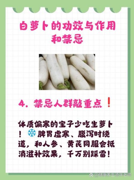 白萝卜生吃好还是熟吃好_白萝卜的功效与作用有哪些-第3张图片-山城妙识