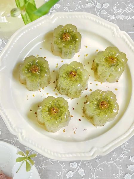 水晶透明绿豆糕怎么做_为什么冷藏后更透亮-第1张图片-山城妙识