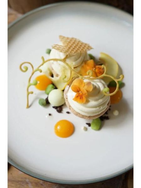 西餐甜品摆盘图片大全_如何摆盘好看-第1张图片-山城妙识