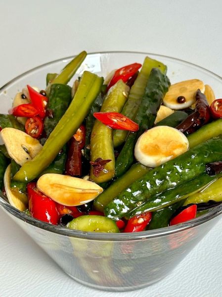 坛子泡黄瓜怎么腌制_坛子泡黄瓜的做法大全-第1张图片-山城妙识 坛子泡黄瓜怎么腌制_坛子泡黄瓜的做法大全-第1张图片-山城妙识