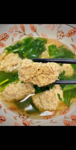 青菜丸子家常做法_青菜丸子怎么做才嫩-第1张图片-山城妙识