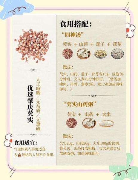 芡实的功效与作用及食用方法_芡实禁忌有哪些-第3张图片-山城妙识 芡实的功效与作用及食用方法_芡实禁忌有哪些-第3张图片-山城妙识