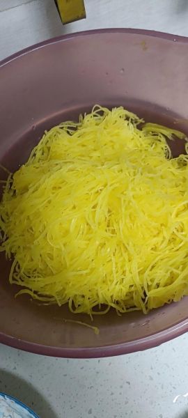 金丝瓜怎么取丝_金丝瓜取丝技巧-第2张图片-山城妙识