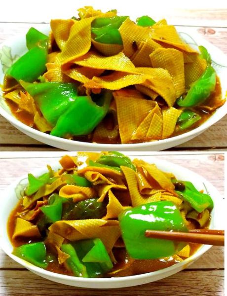 青椒炒肉皮怎么炒好吃_青椒炒肉皮的家常做法-第2张图片-山城妙识 青椒炒肉皮怎么炒好吃_青椒炒肉皮的家常做法-第2张图片-山城妙识