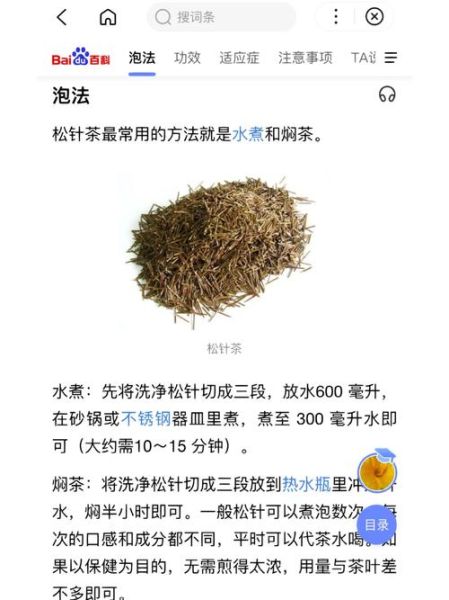 松针茶的功效与作用_松针茶怎么喝才有效-第1张图片-山城妙识