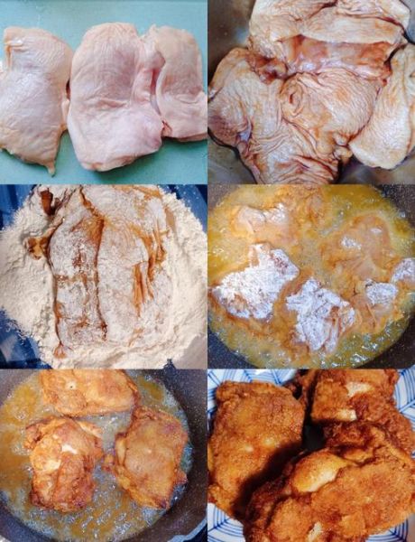 鸡胸肉炸鸡排怎么做_炸鸡排酥脆秘诀-第2张图片-山城妙识