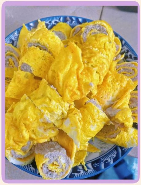 蛋卷肉怎么做图解_蛋卷肉的家常做法-第3张图片-山城妙识