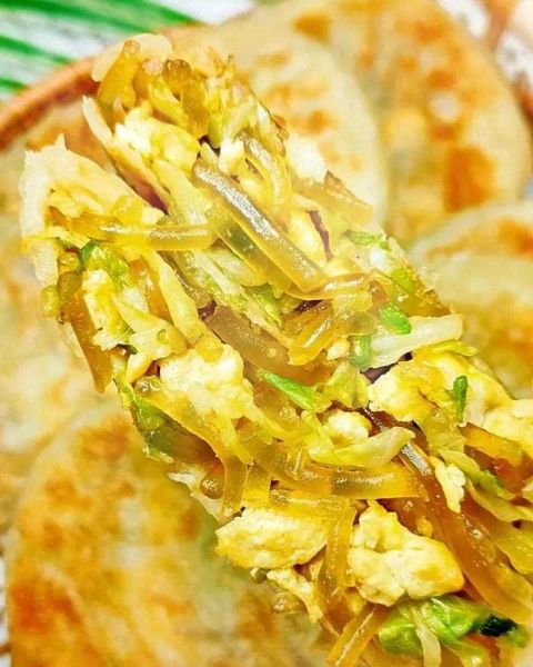 圆白菜馅饼怎么做_圆白菜馅饼的家常做法-第3张图片-山城妙识