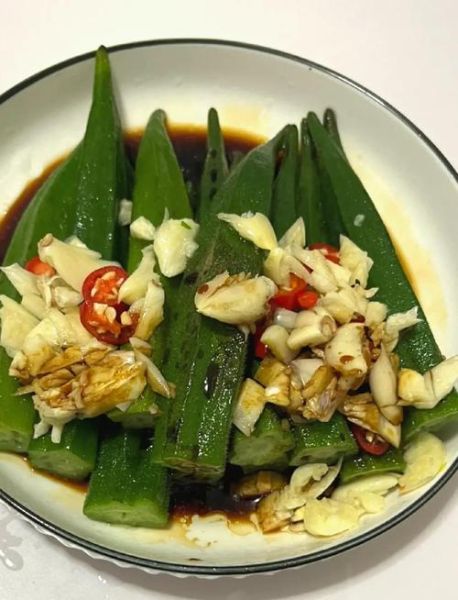 白灼秋葵怎么做_白灼秋葵焯水几分钟-第1张图片-山城妙识 白灼秋葵怎么做_白灼秋葵焯水几分钟-第1张图片-山城妙识