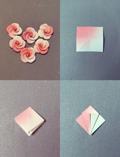 手工玫瑰花的折法_怎样折出立体玫瑰-第3张图片-山城妙识 手工玫瑰花的折法_怎样折出立体玫瑰-第3张图片-山城妙识