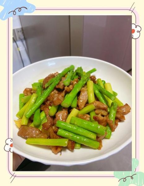 芦笋怎么炒好吃_芦笋炒肉的家常做法-第1张图片-山城妙识