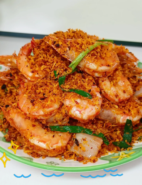 正宗避风塘炒虾怎么做_避风塘炒虾配方比例-第1张图片-山城妙识