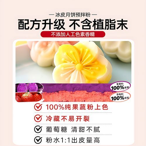 自制冰皮月饼材料有哪些_冰皮月饼预拌粉怎么用-第1张图片-山城妙识