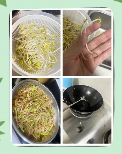 炒黄豆芽怎么炒才脆_黄豆芽焯水还是不焯水-第1张图片-山城妙识