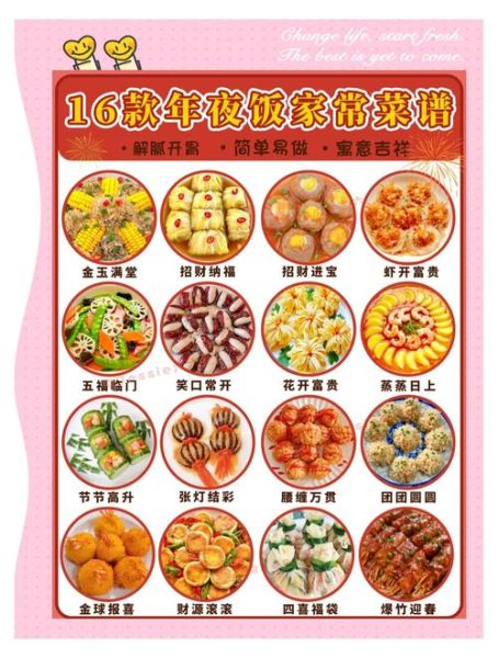 上海年夜饭菜单12个菜有哪些_如何搭配寓意吉祥-第2张图片-山城妙识