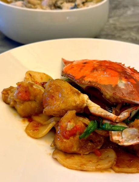 年糕炒蟹怎么做_年糕炒蟹的家常做法-第1张图片-山城妙识