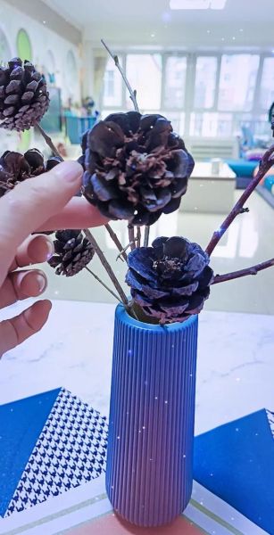 松塔手工制作图片大全_松塔手工怎么做简单又好看-第1张图片-山城妙识