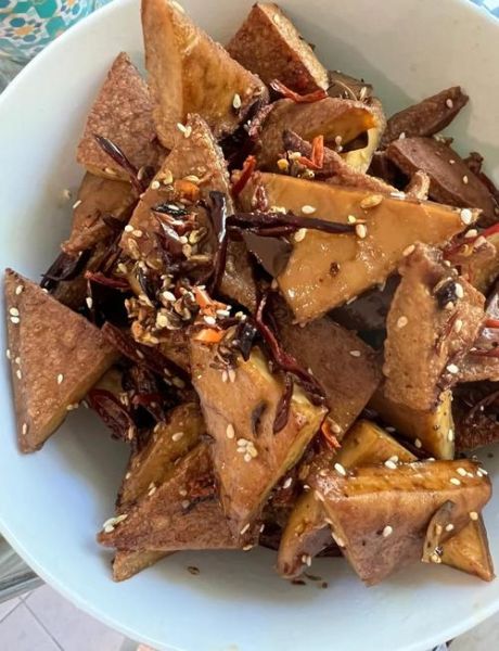 豆腐干的做法大全家常_自制豆干怎么做才入味-第1张图片-山城妙识