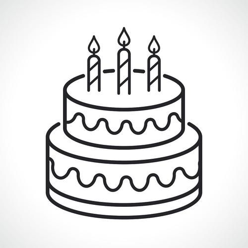 多层蛋糕简笔画怎么画_多层蛋糕简笔画教程-第1张图片-山城妙识