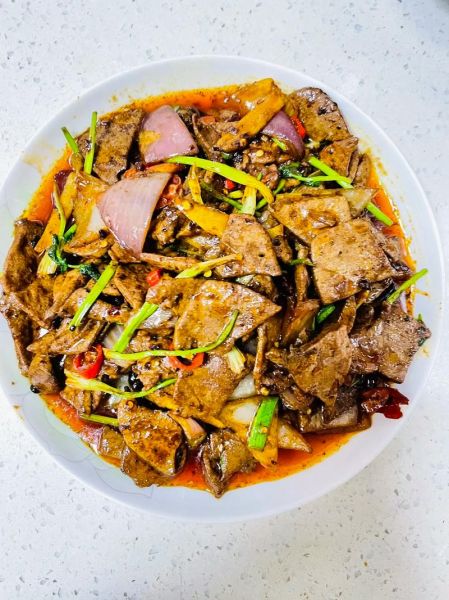 土匪猪肝怎么炒才嫩_土匪猪肝去腥有什么窍门-第2张图片-山城妙识 土匪猪肝怎么炒才嫩_土匪猪肝去腥有什么窍门-第2张图片-山城妙识