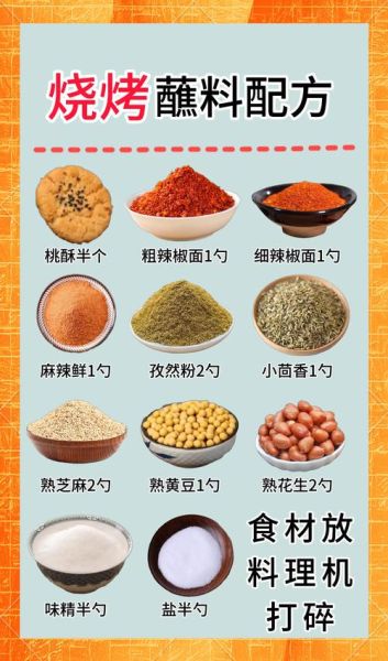 烧烤调味料怎么选_烧烤撒料配方比例-第3张图片-山城妙识