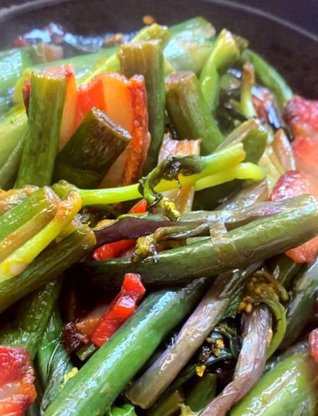 炒红菜苔怎么炒好吃_红菜苔焯水还是不焯水-第3张图片-山城妙识 炒红菜苔怎么炒好吃_红菜苔焯水还是不焯水-第3张图片-山城妙识