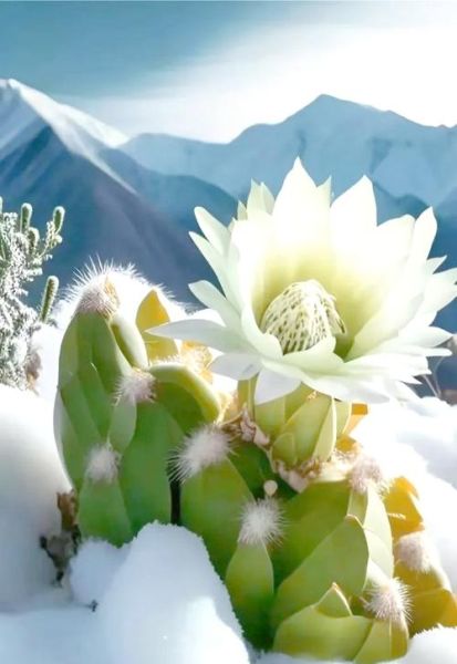 冰山雪莲长什么样_冰山雪莲图片真实吗-第2张图片-山城妙识