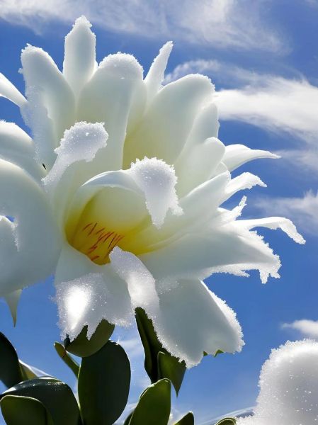 冰山雪莲长什么样_冰山雪莲图片真实吗-第1张图片-山城妙识