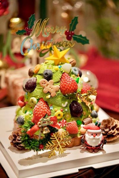 圣诞节创意蛋糕怎么做_圣诞树造型蛋糕配方-第1张图片-山城妙识 圣诞节创意蛋糕怎么做_圣诞树造型蛋糕配方-第1张图片-山城妙识