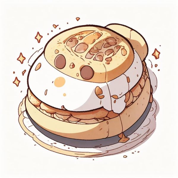 卡通可爱面包图片哪里找_面包卡通插画怎么画-第3张图片-山城妙识