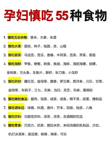 孕早期不能吃什么_孕早期禁忌食物一览表-第3张图片-山城妙识