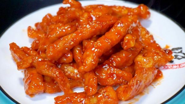 糖醋里脊图片大全_糖醋里脊怎么做才外酥里嫩-第2张图片-山城妙识