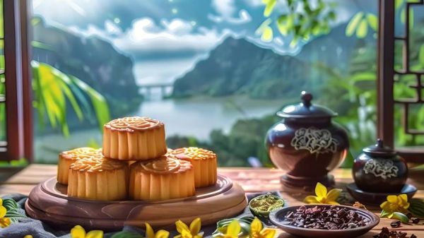 中秋节月饼图片素材哪里找_如何挑选高清商用图-第1张图片-山城妙识