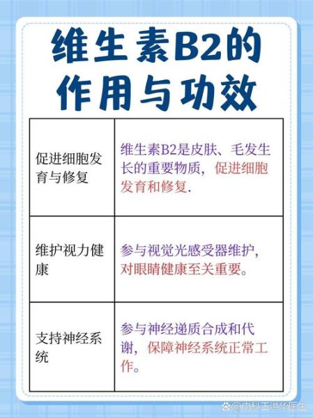维生素b2的作用和功效及副作用_维生素b2一天吃几粒合适-第2张图片-山城妙识