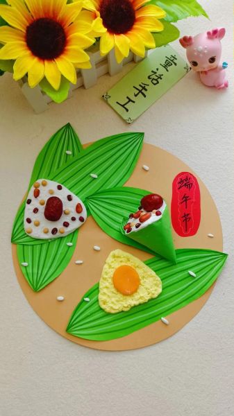 儿童手工粽子怎么做_端午节亲子活动-第3张图片-山城妙识