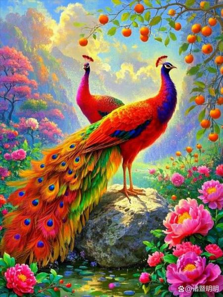 孔雀开屏寓意_孔雀开屏象征什么-第2张图片-山城妙识