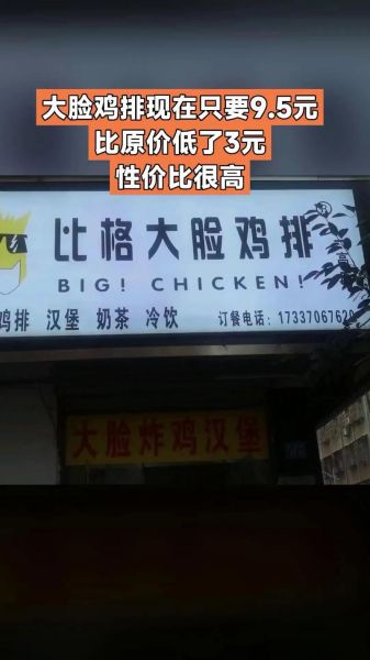 大脸鸡排加盟费多少钱_2024最新费用明细-第2张图片-山城妙识