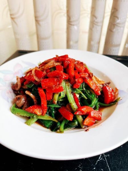 虾酱炒空心菜怎么做_虾酱炒空心菜的家常做法-第2张图片-山城妙识 虾酱炒空心菜怎么做_虾酱炒空心菜的家常做法-第2张图片-山城妙识