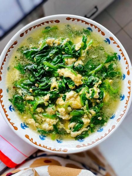 菠菜蛋花汤怎么做_菠菜蛋花汤的简单做法-第1张图片-山城妙识 菠菜蛋花汤怎么做_菠菜蛋花汤的简单做法-第1张图片-山城妙识