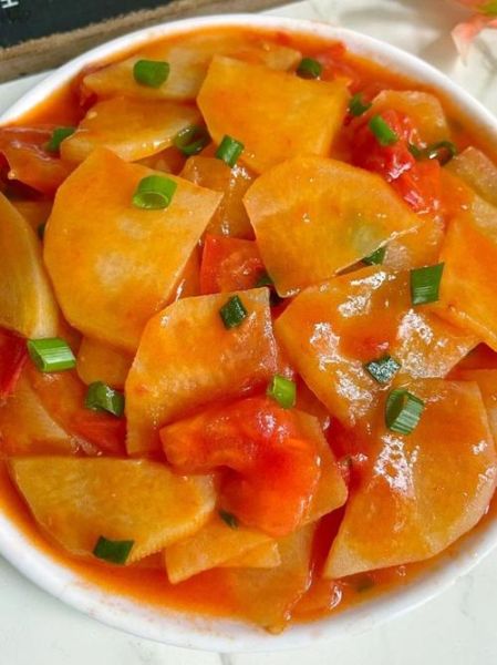 西红柿土豆片怎么做_西红柿土豆片怎么炒才好吃-第1张图片-山城妙识