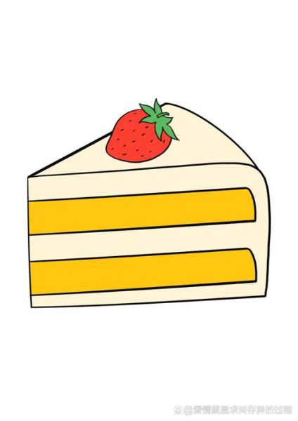 蛋糕图片大全卡通_卡通蛋糕怎么画-第3张图片-山城妙识