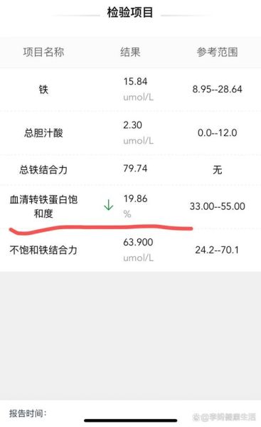 铁蛋白正常值是多少_铁蛋白偏高偏低原因-第3张图片-山城妙识